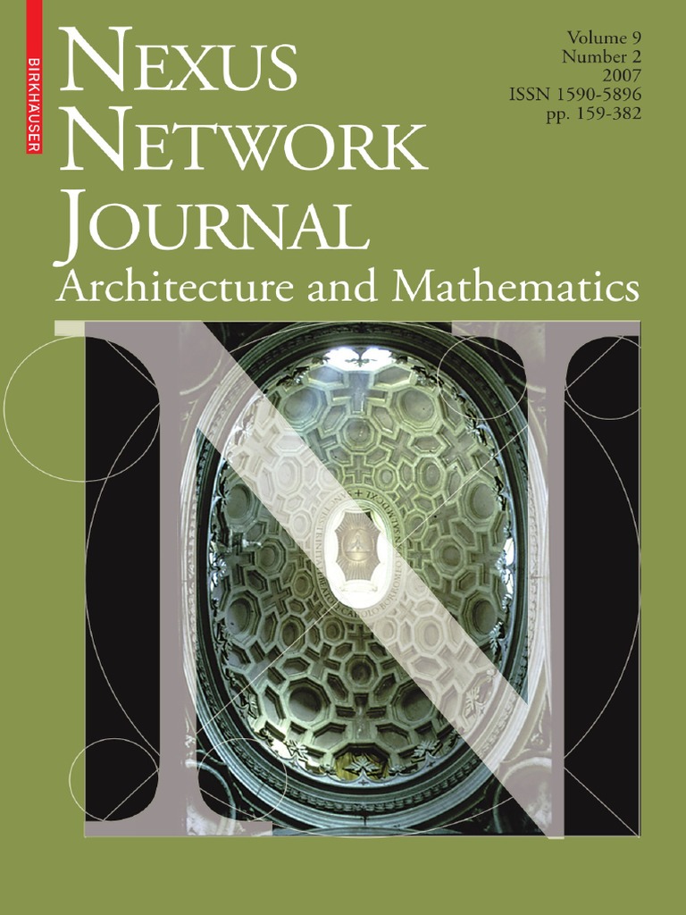 Nexus Network Journal 2 | PDF | Teaching Mathematics | Engineering