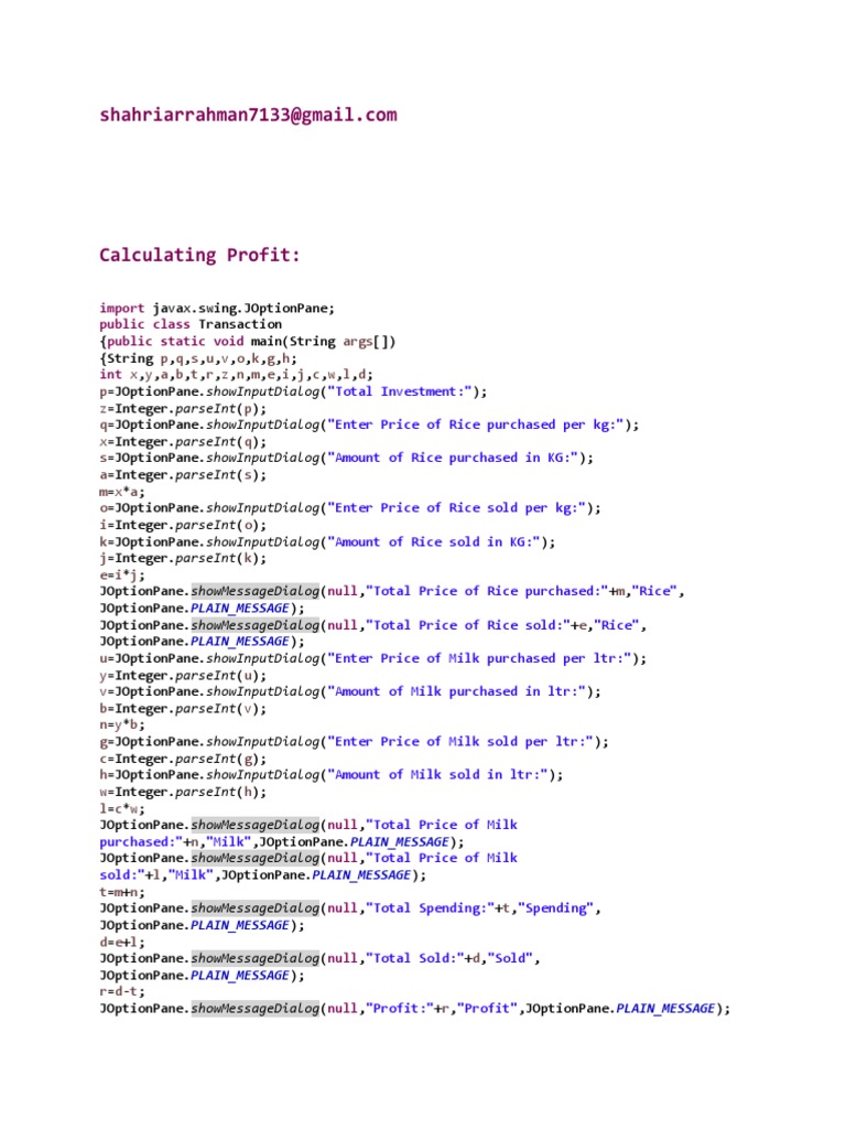 Import Public Class Public Static Void Int | PDF