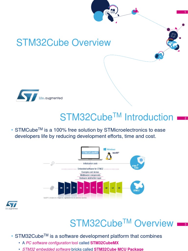 1 - STM32Cube Overview - HAL Package and STM32CubeMX | PDF | Microcontroller | Embedded System