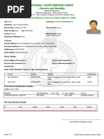Nysc ONLINE-REGISTRATION Form-4 | PDF | Social Science