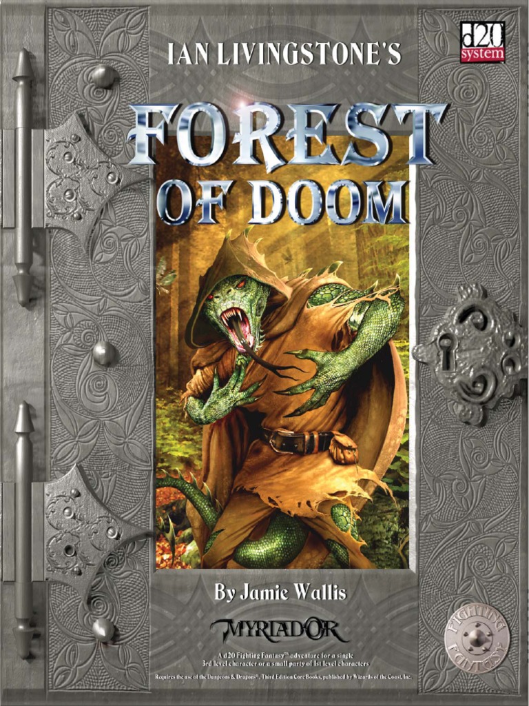 d20 Fighting Fantasy Forest of Doom PDF | PDF | D20 System | Role ...