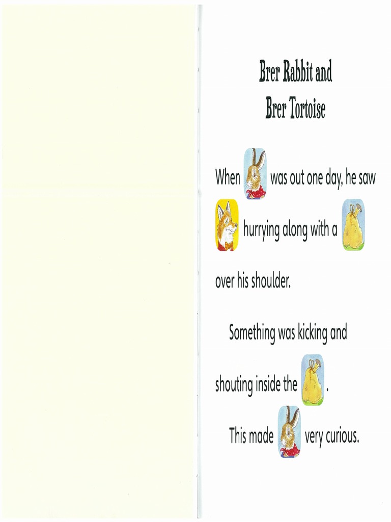 Brer Rabbit and Brer Tortoise | PDF