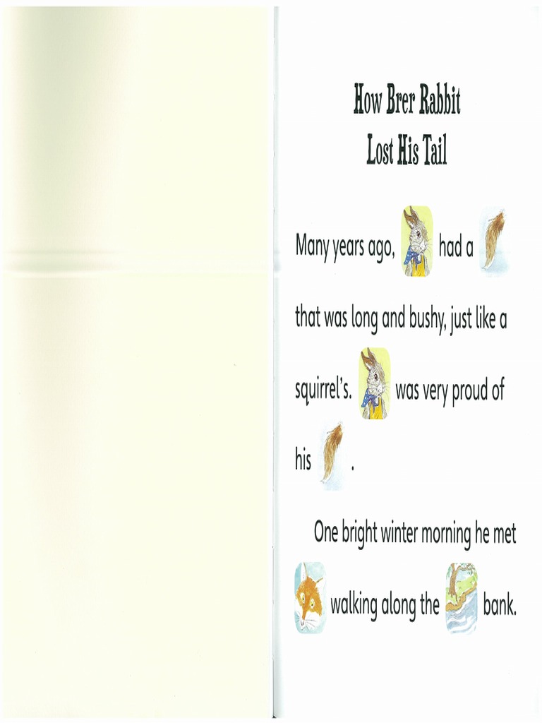 How Brer Rabbit Lost His Tail | PDF