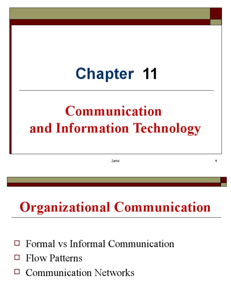 Chap 11 Management | PDF | Computer Network | Communication