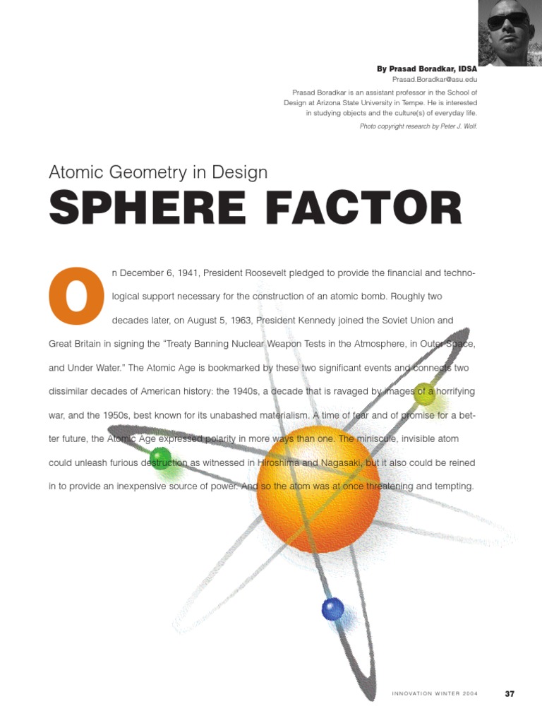 Sphere Factor: Atomic Geometry in Design | PDF | Nuclear Weapons ...