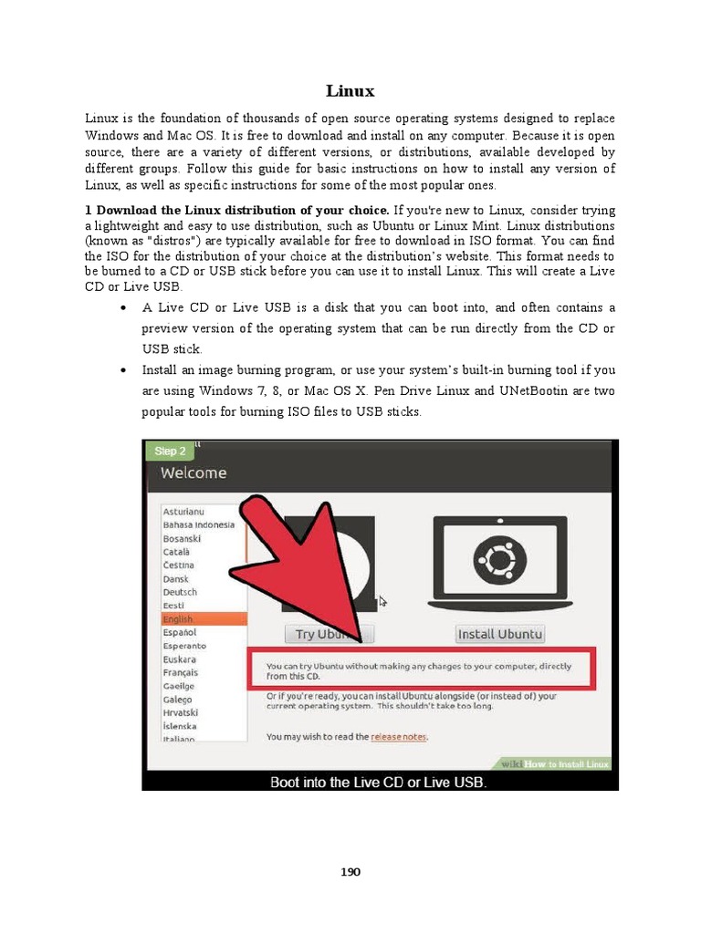 Loading Linux Operating System | PDF | Linux Distribution | Booting