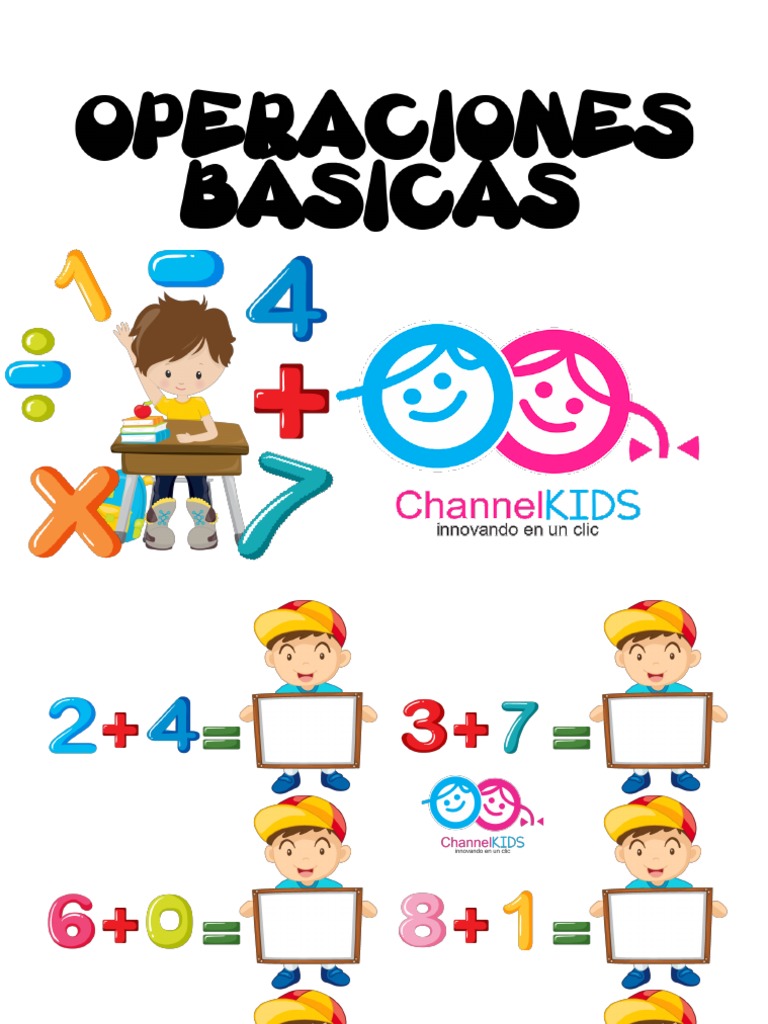 Operaciones Basicas para Primero PDF | PDF