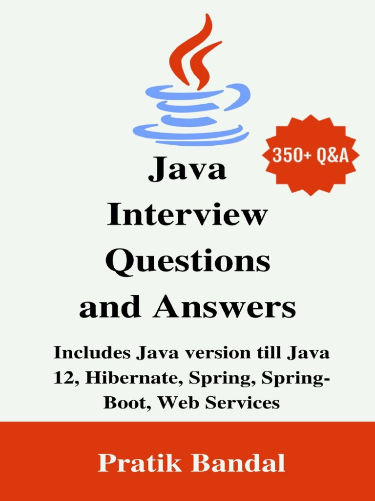 Java Interview Questions And Answers Includes Java Version Till Java 12 