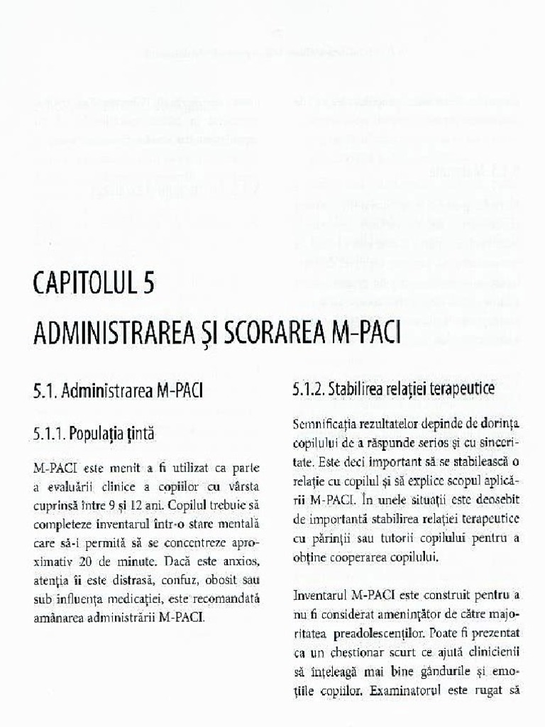 M PACI Millon | PDF