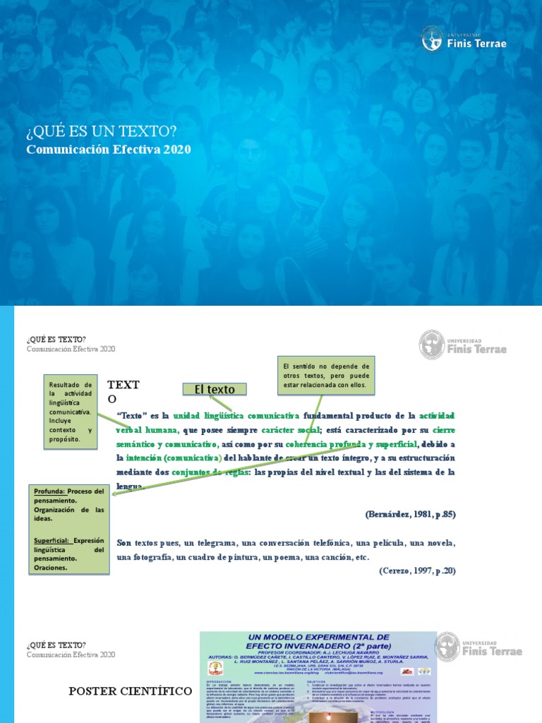 Texto Coherencia Cohesion | PDF | Lingüística | Comunicación