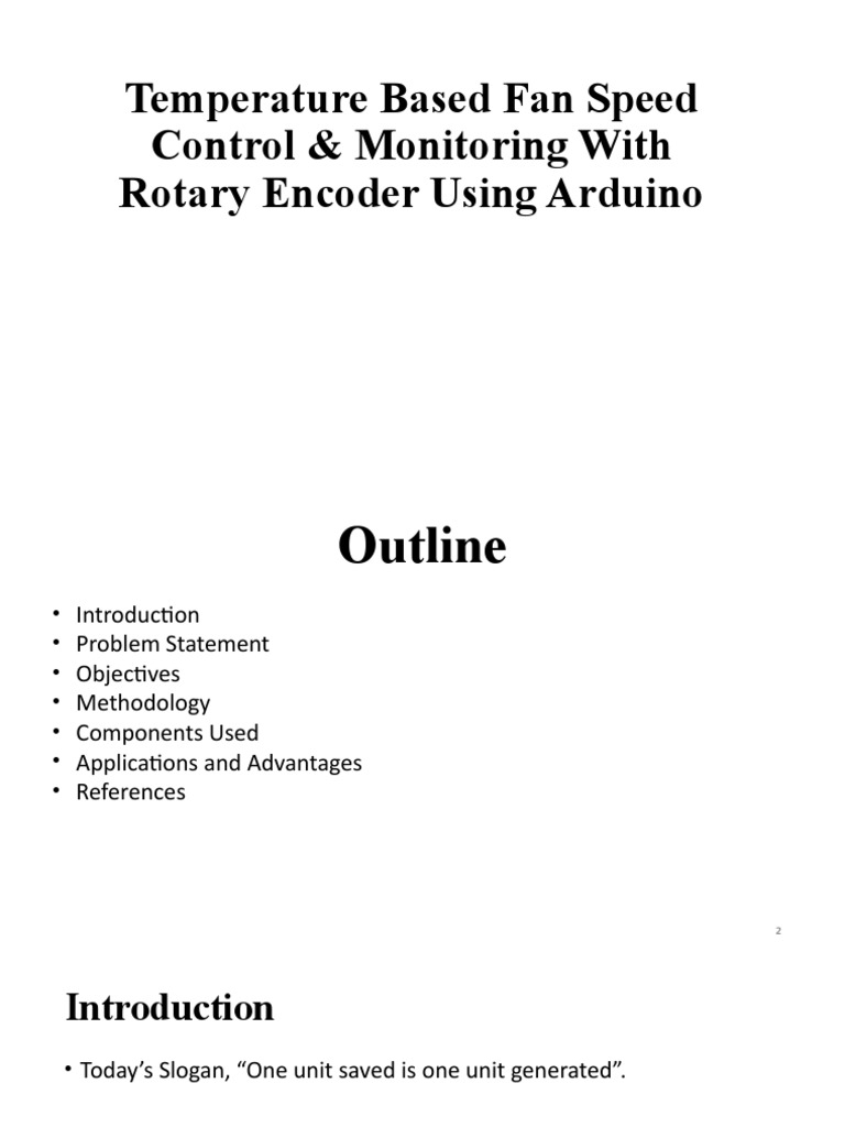 Temperature Based Fan Speed Control & Monitoring With Rotary Encoder ...