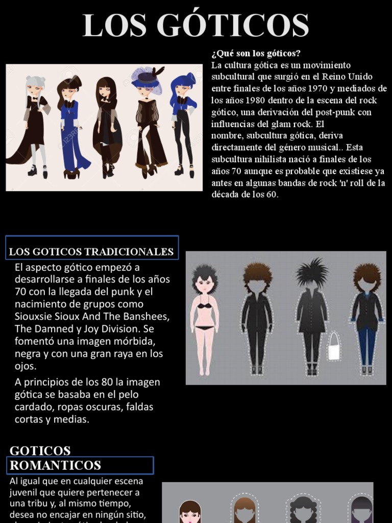 Los Góticos | PDF | Entretenimiento (general) | Cultura (general)