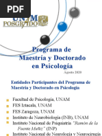Plan de Estudios - Psicología SUAyED | PDF | Sicología | Psicología clínica