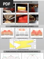 Auditorium Acoustic Material Overview | PDF | Flooring | Stairs