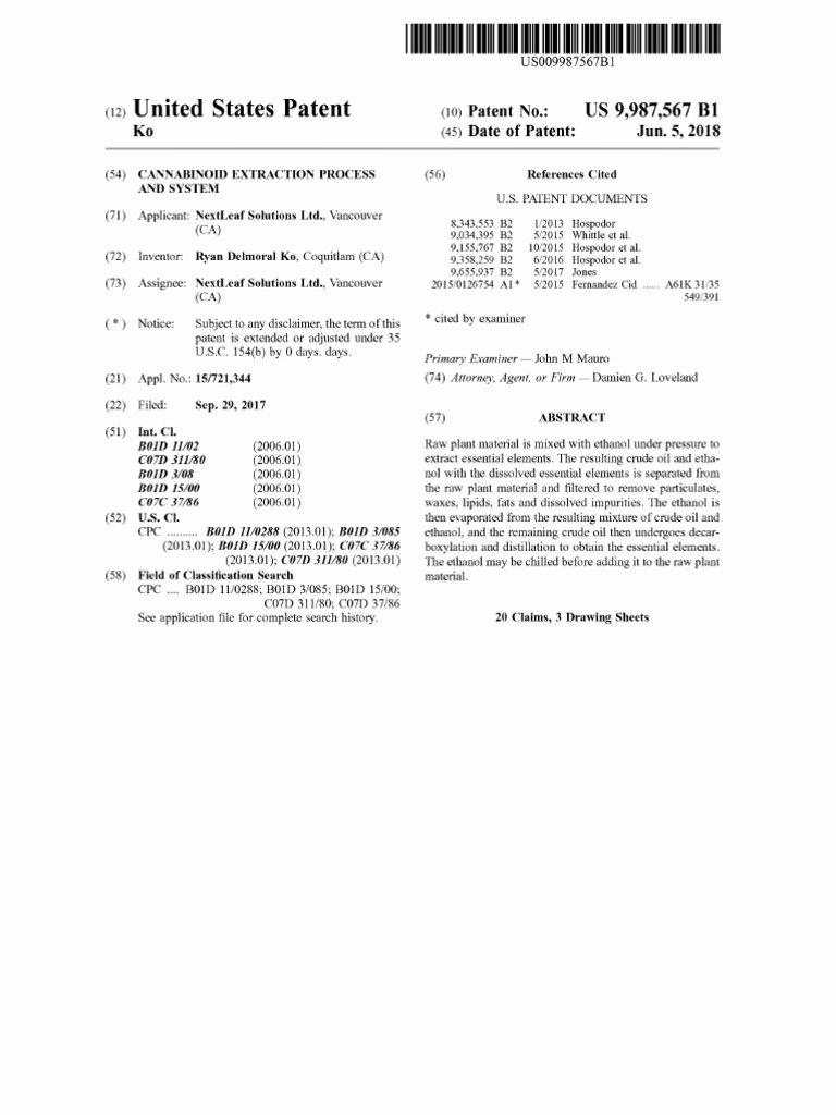 United States Patent: (10) Patent No .: US 9, 987, 567 B1 | Download ...