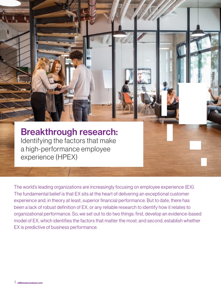 Breakthrough Research:: Identifying The Factors That Make A High ...