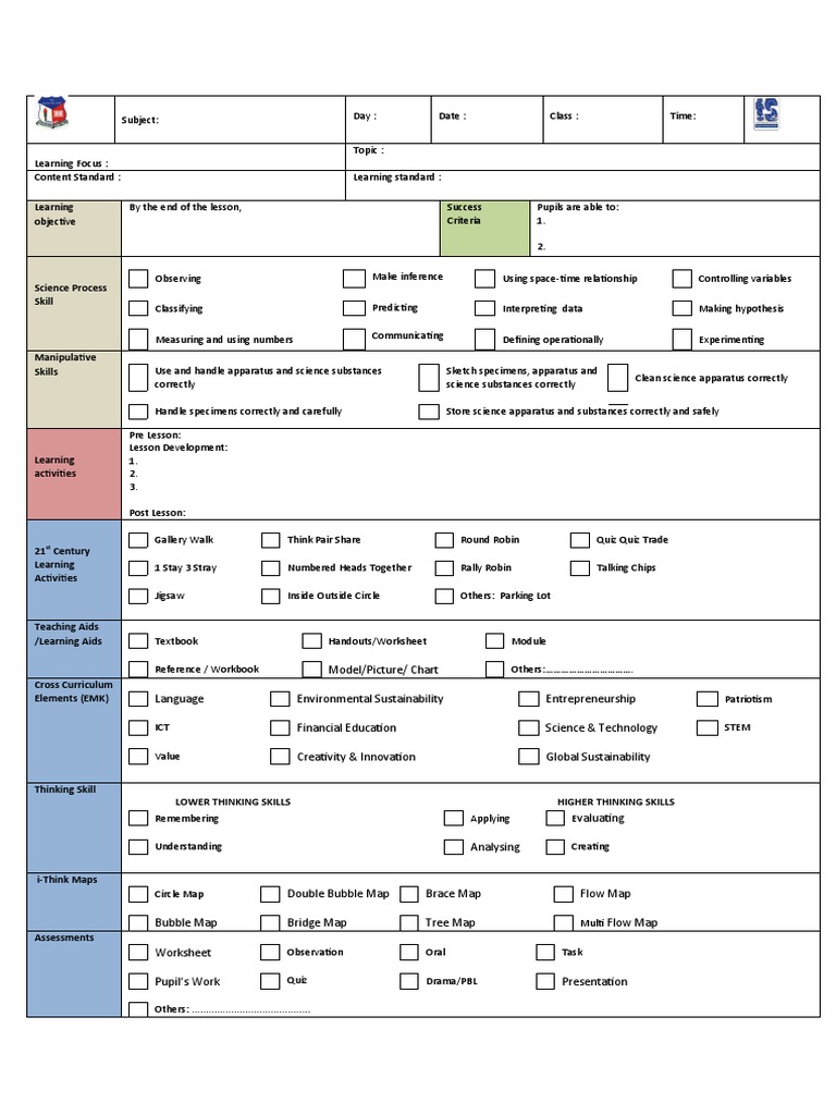 RPH ts25 (SN) Versi BI | Download Free PDF | Science | Educational ...