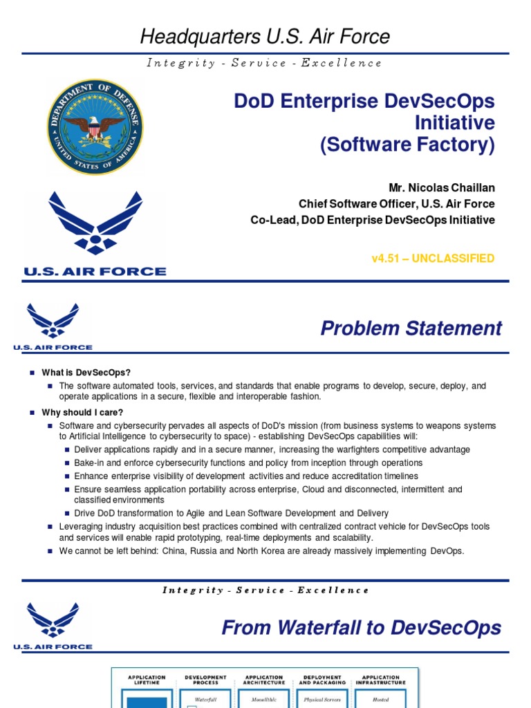 DoD DevSecOps Initiative | PDF | Scrum (Software Development ... DoD DevSecOps Initiative | PDF | Scrum (Software Development ...
