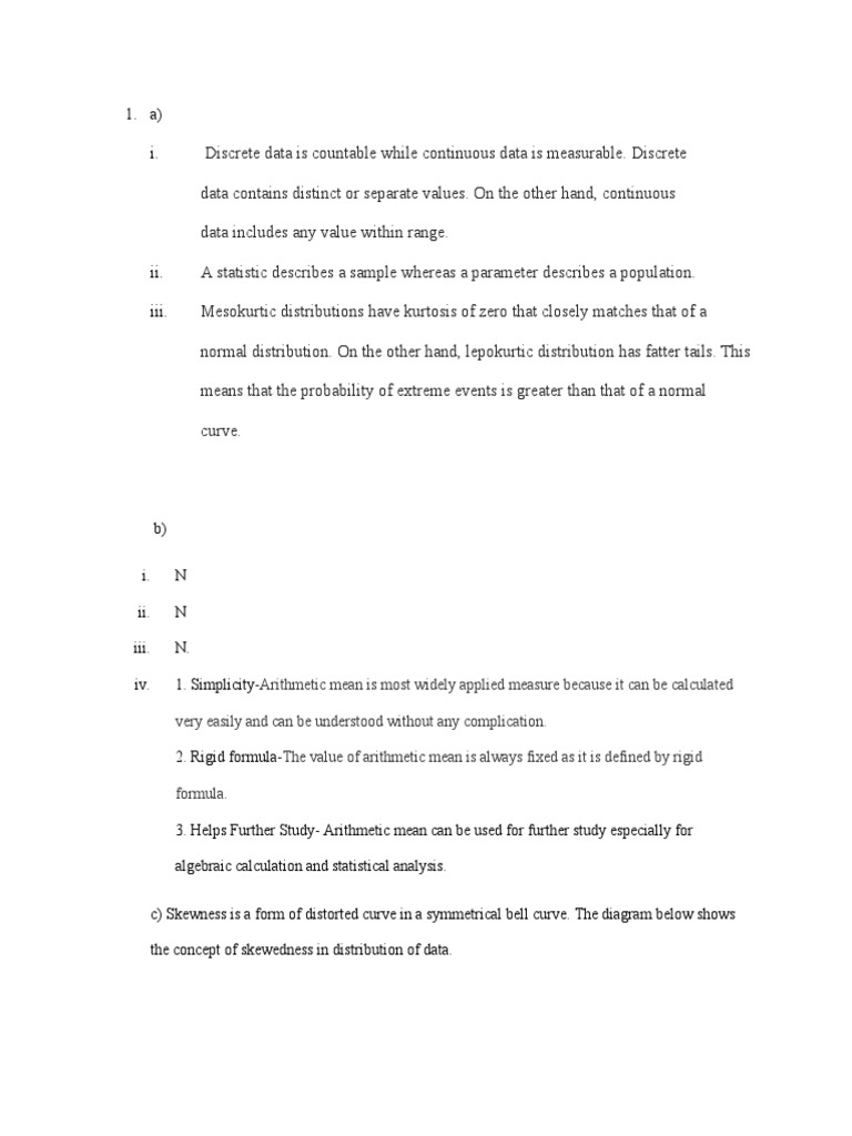 Understanding Social Statistics Concepts | PDF | Statistical Hypothesis ...