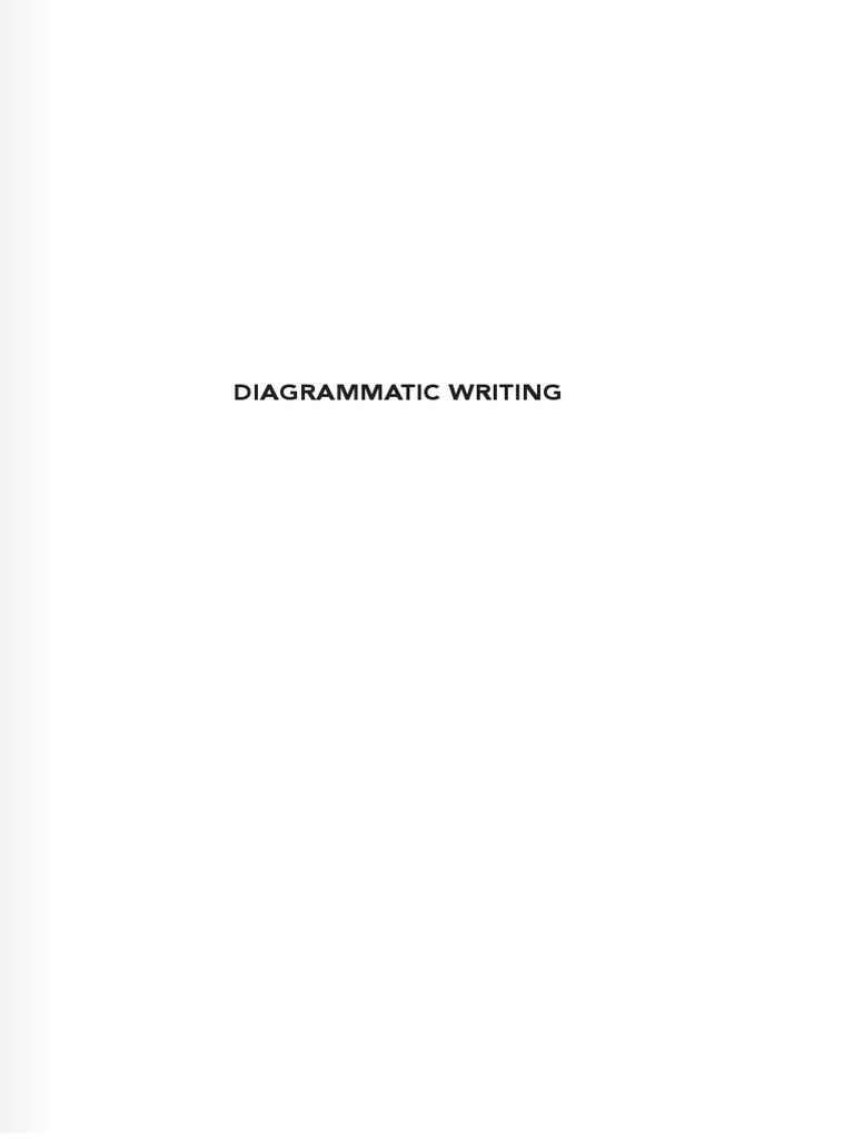 Understanding Diagrammatic Writing | PDF | Economic Equilibrium | Space