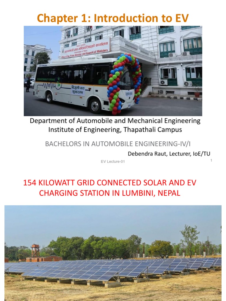 Chapter 1 EV Introduction PDF | PDF | Electric Vehicle | Hybrid ...
