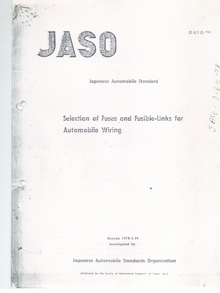 Jaso D 610 78 PDF | PDF