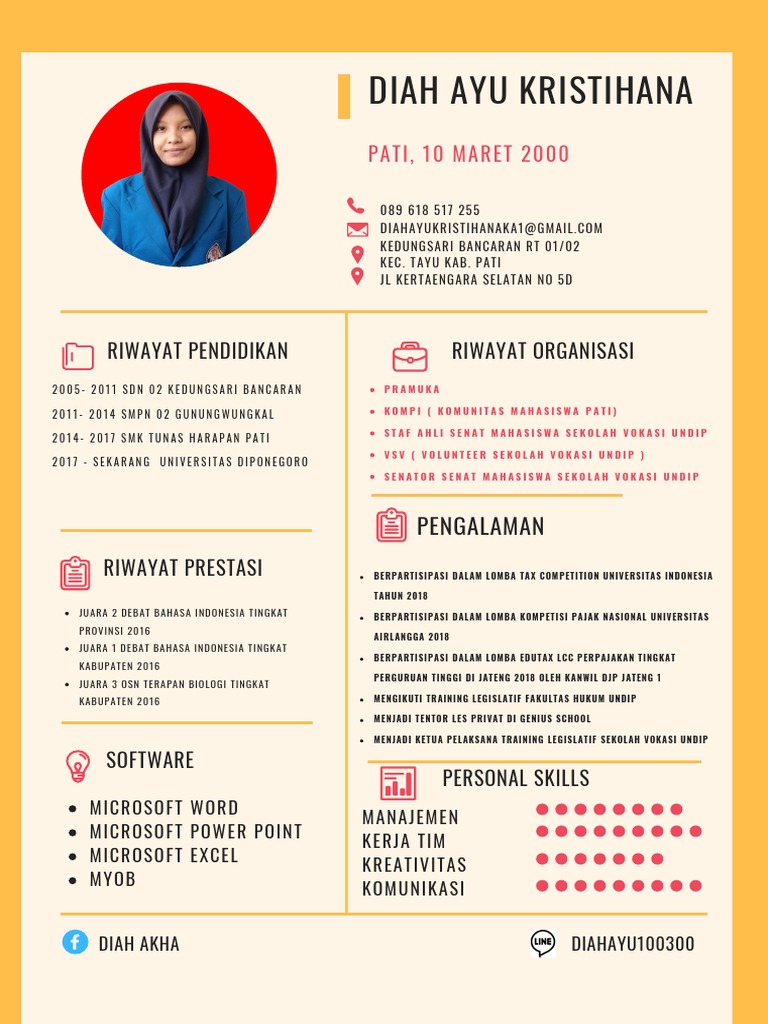 Diah Ayu Kristihana - CV | PDF