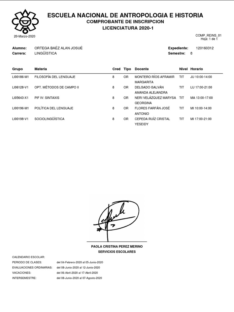 Formato Enah | PDF