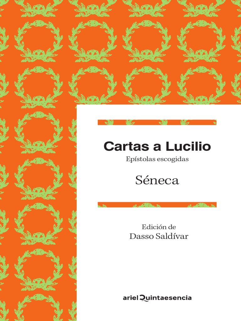 Cartas A Lucilio | PDF | Séneca El Joven | Alma