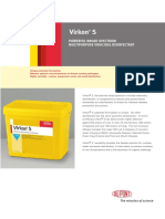 Virkon S Informationq | PDF | Disinfectant | Virus