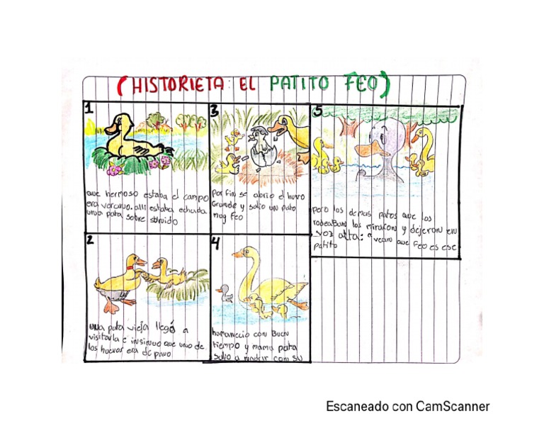 Historieta Del Patito Feo | PDF