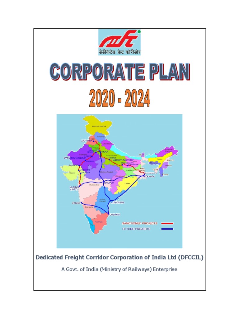 DFCCI Corporate-Plan - 2020-2024 DP63 | PDF | Rail Transport | Train