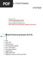 NAVSTAR Global Positioning System (GPS) | PDF | Global Positioning ...