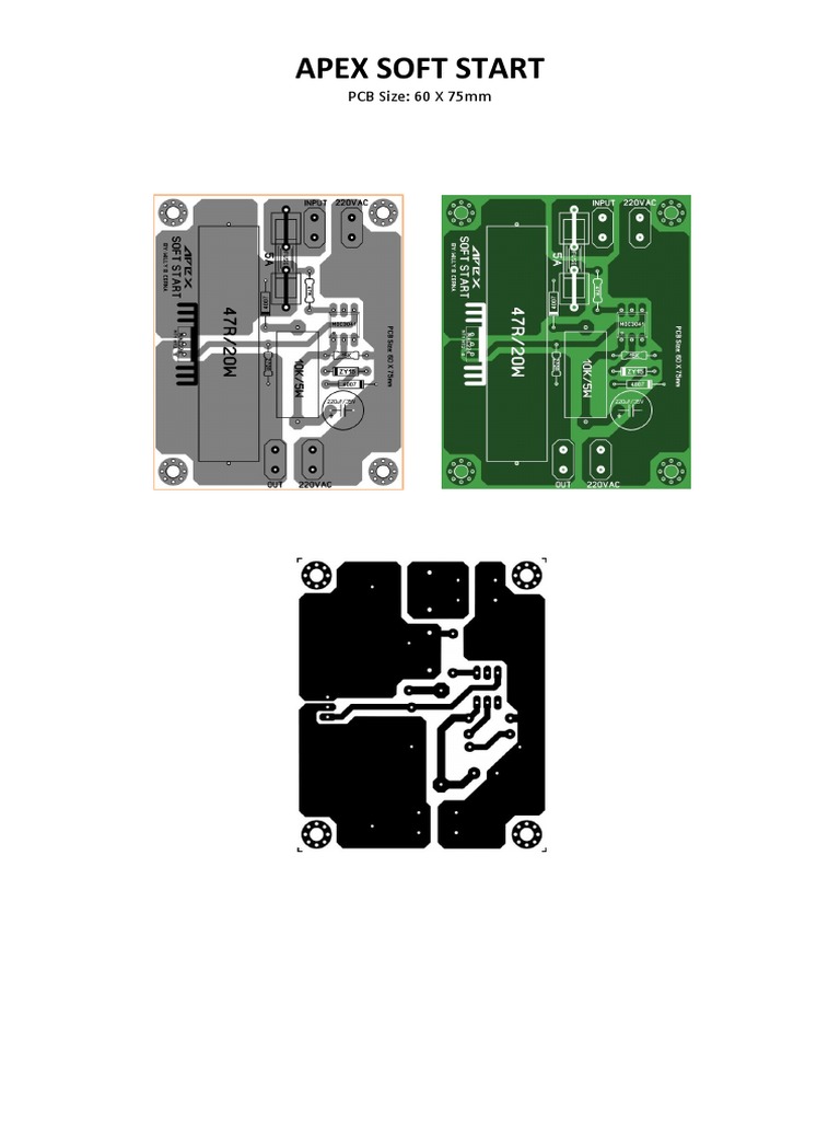 Apex Soft Start PCB Specs | PDF