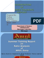 Financial Analysis of AMUL | PDF | Cash Flow Statement | Depreciation