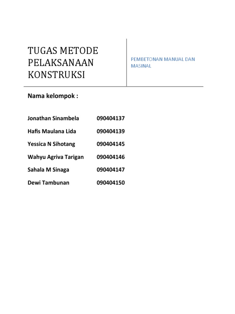 Dokumen - Tips Pengadukan-Beton | PDF