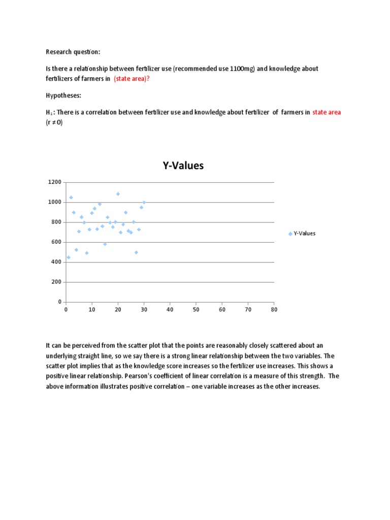 Y-Values: (State Area) ? | PDF | Correlation And Dependence | Errors And Residuals