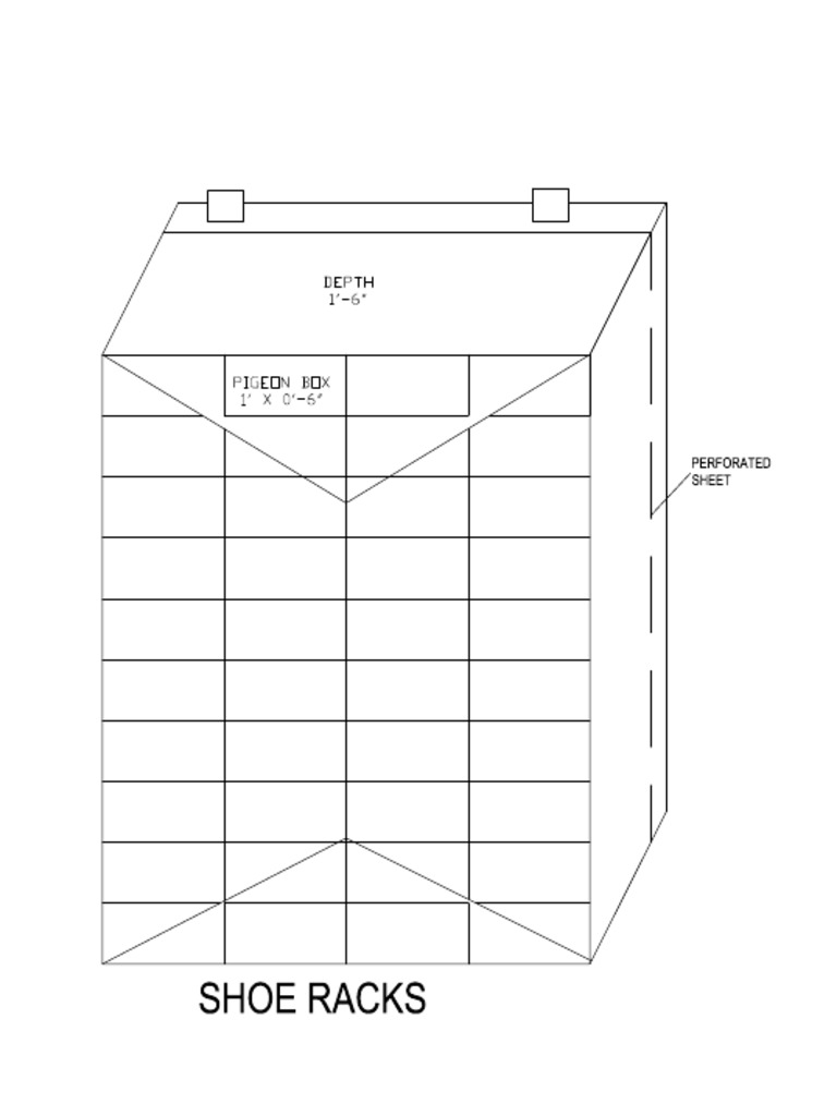 Shoe Rack PDF | PDF