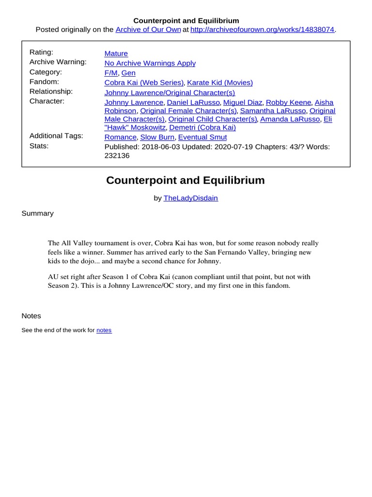 Counterpoint and | PDF