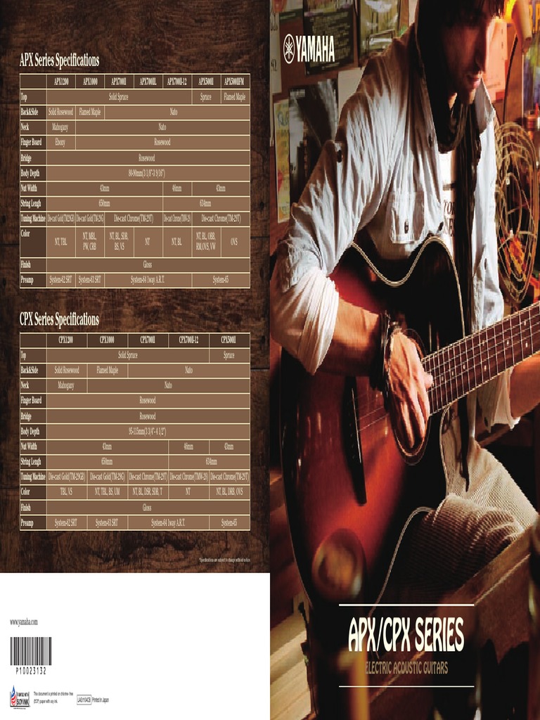 APX CPX Catalog | PDF | Microphone | Guitars