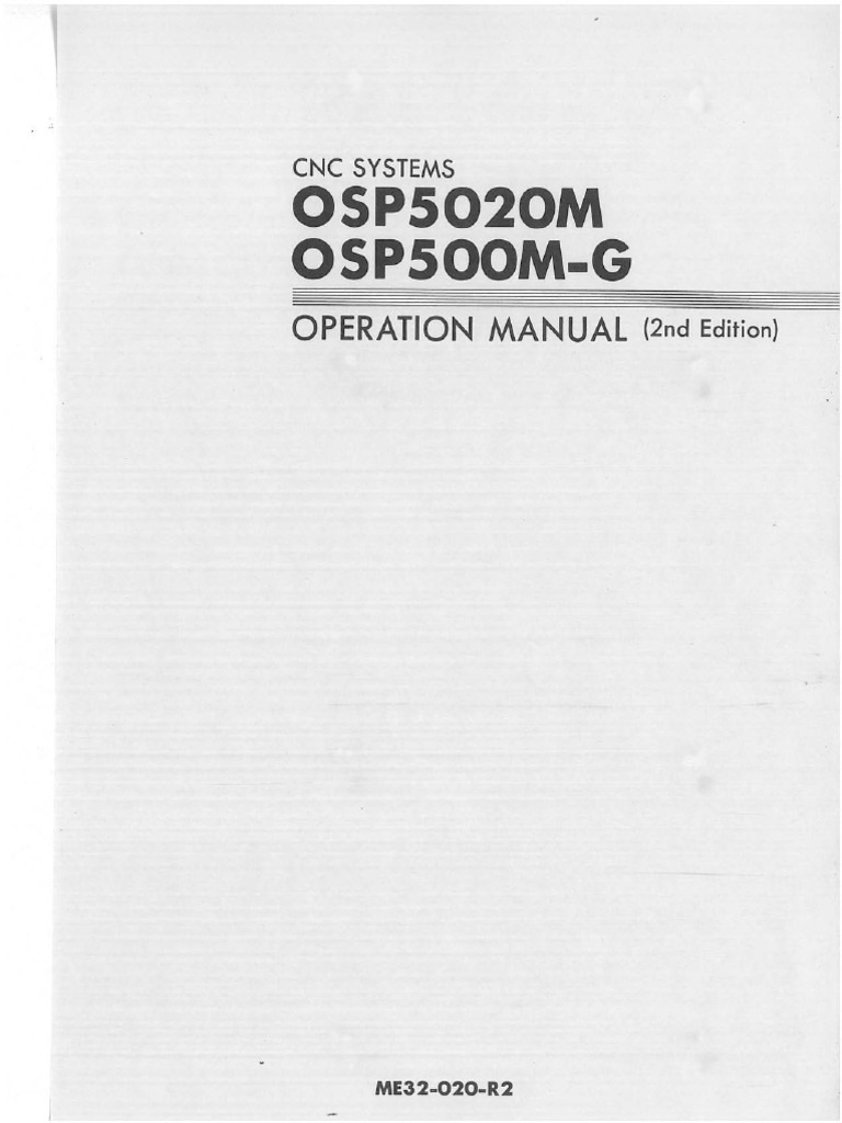 Okuma Manuals 1635 | PDF