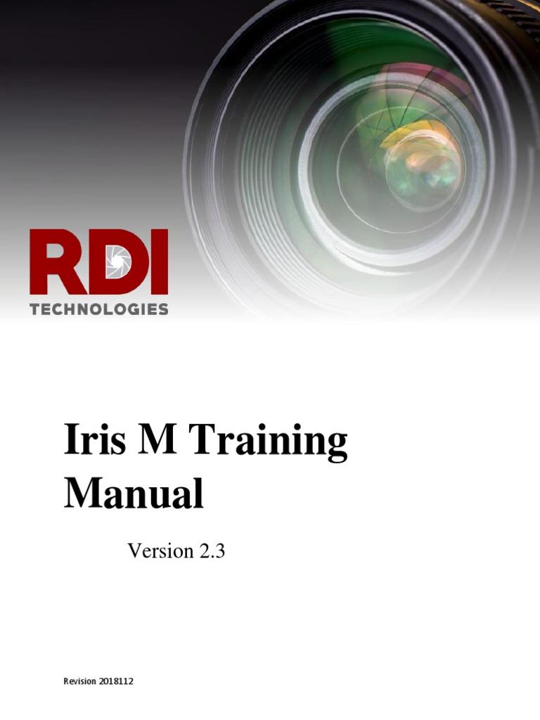 Basic Iris M Version2.3 PDF | PDF | Camera Lens | Zoom Lens