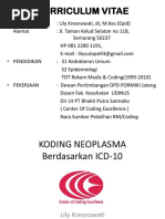 FARA - Klasifikasi & Kodefikasi Penyakit Neoplasma | PDF