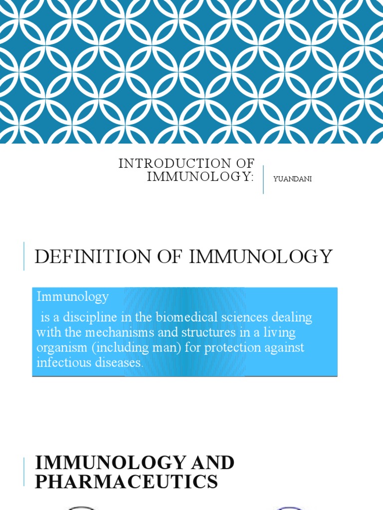 Introduction of Immunology | PDF | Immune System | T Cell