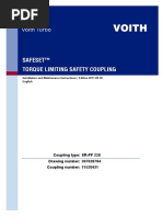 Safeset Torque Limiting Couplings | PDF | Valve | Bearing (Mechanical)