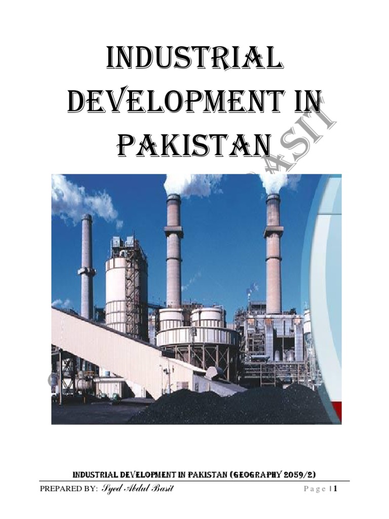 Industrial Development in Pakistan | PDF | Weaving | Fertilizer
