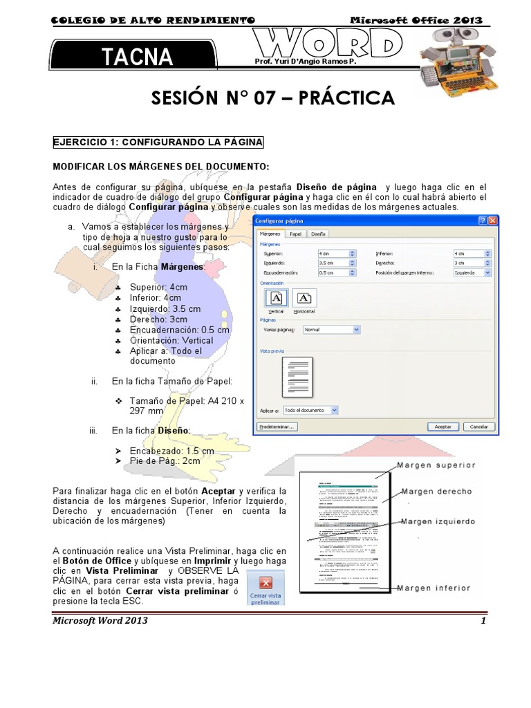 práctica de word | PDF | Ventana (informática) | Teclado