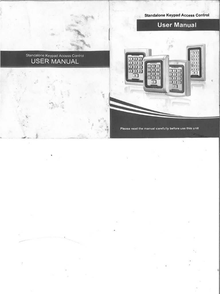 Manuel D'utilisation Digicode PDF | PDF