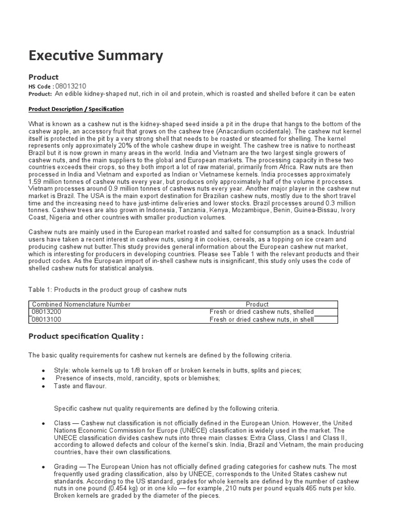 Business Plan Export | PDF | Business | Foods