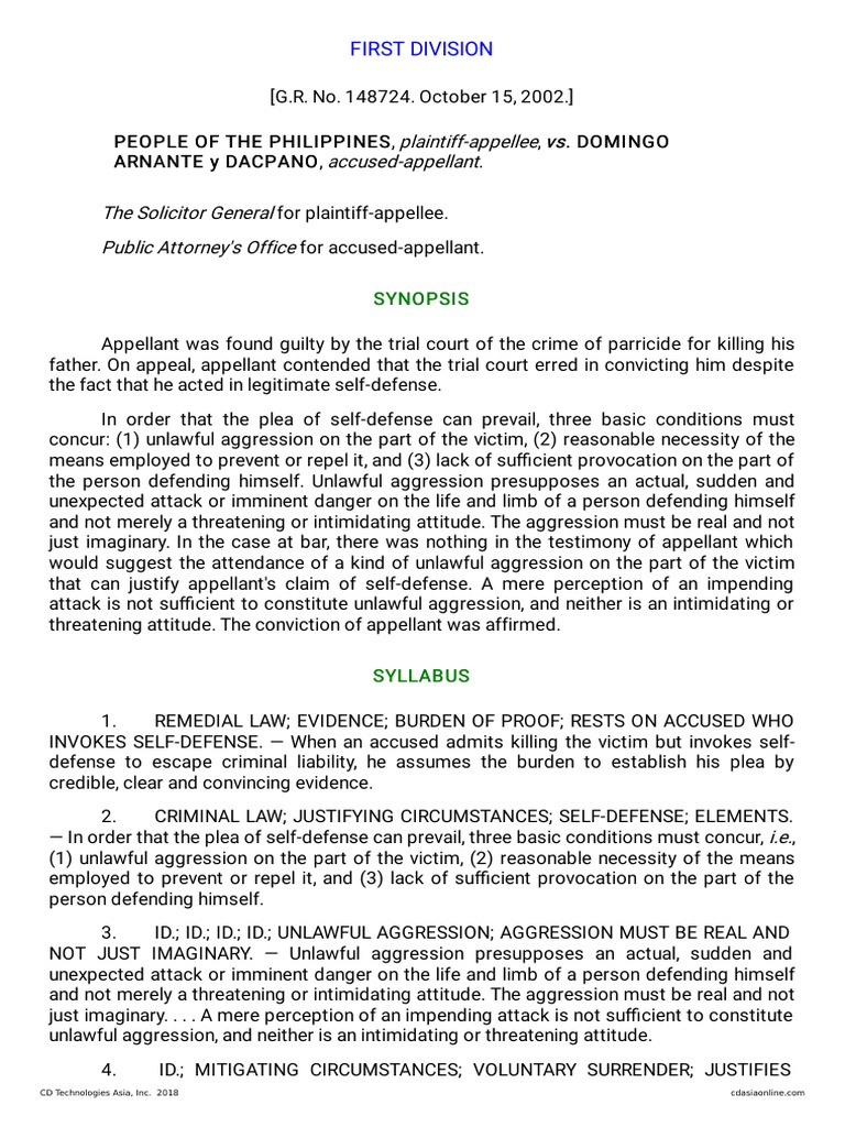 Plaintiff-Appellee Vs Vs Accused-Appellant The Solicitor General Public ...
